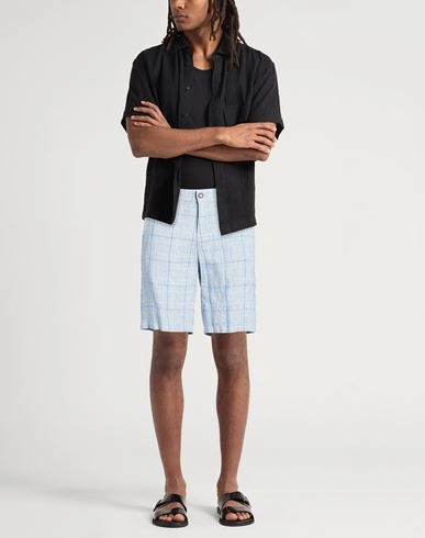 Paul & Shark Linen Glen Plaid Shorts
