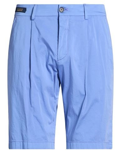 Paul & Shark Cotton, Silk, And Elastane Blend Shorts - Blue