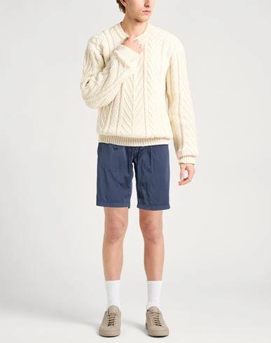 Paul & Shark Cotton, Silk, And Elastane Blend Shorts - Blue