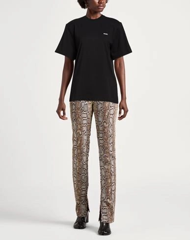 ROTATE BY BIRGER CHRISTENSEN Organic Cotton Oversized T-shirt - Black