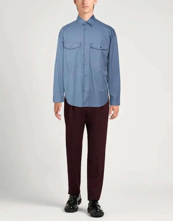 Armani Exchange Shirt Size Cotton - Slate Blue
