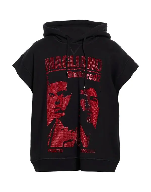 Dsquared2 Sleeveless Hooded Sweatshirt