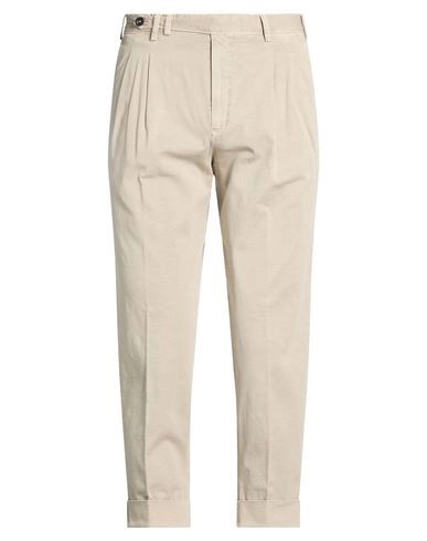 PT TORINO Pants Size Cotton, Linen, Elastane - Beige