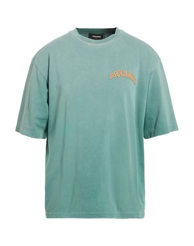 Dsquared2 T-shirt Emerald Size Cotton - Green