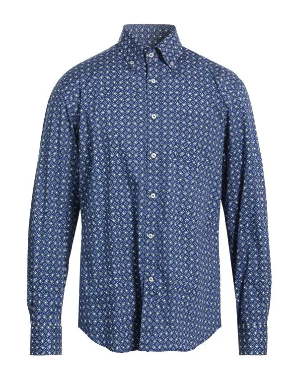 Paul & Shark Shirt Midnight Size Cotton, Elastane