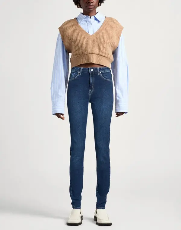 Karl Lagerfeld Skinny High Waisted Jeans