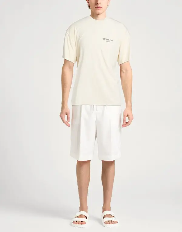 REPRESENT T-shirt Ivory Size Polyester, Lyocell, Elastane