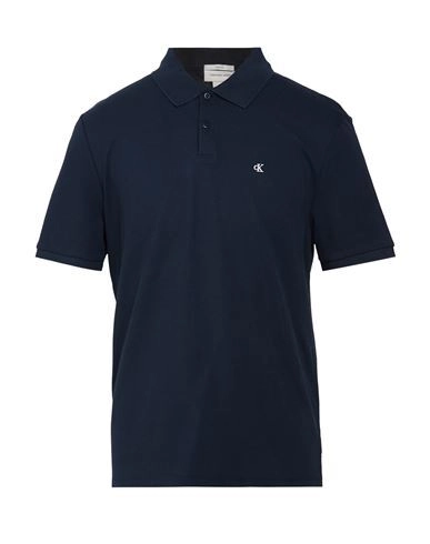 Calvin Klein Polo Shirt Size Cotton - Blue