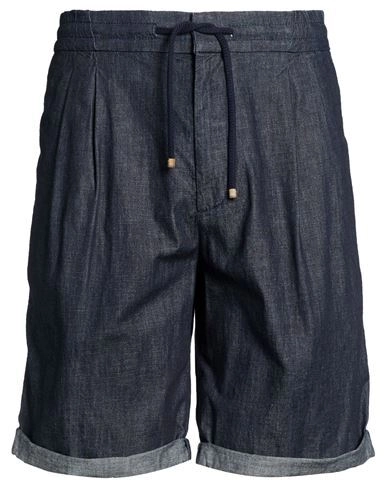 Brunello Cucinelli Denim Shorts Size Cotton - Blue