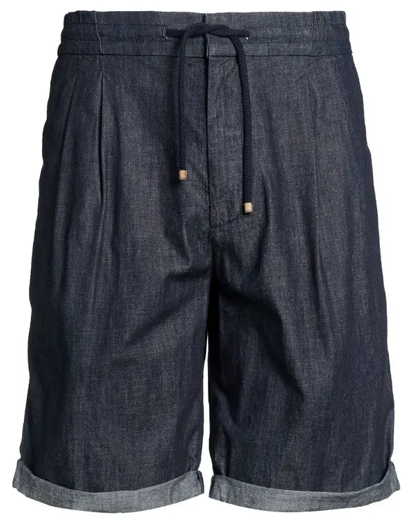 Brunello Cucinelli Cotton Denim Shorts