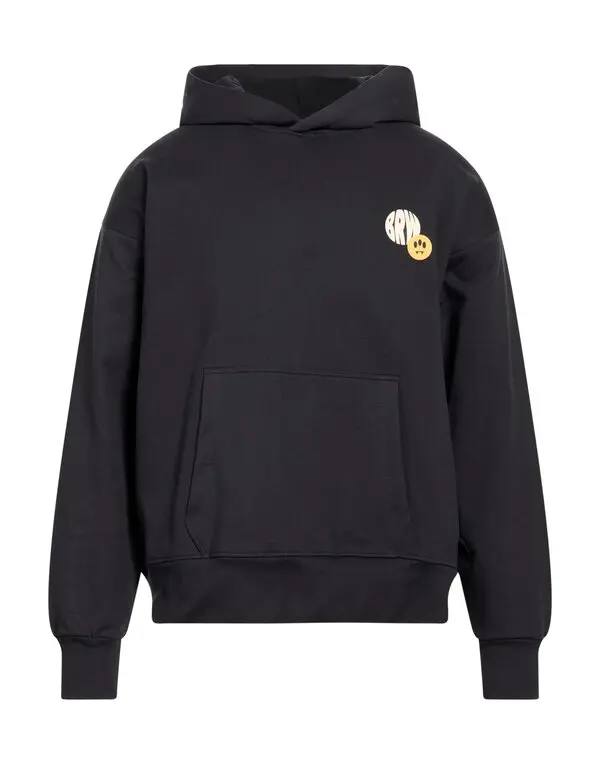 BARROW Cotton French Terry Hoodie With Appliqués