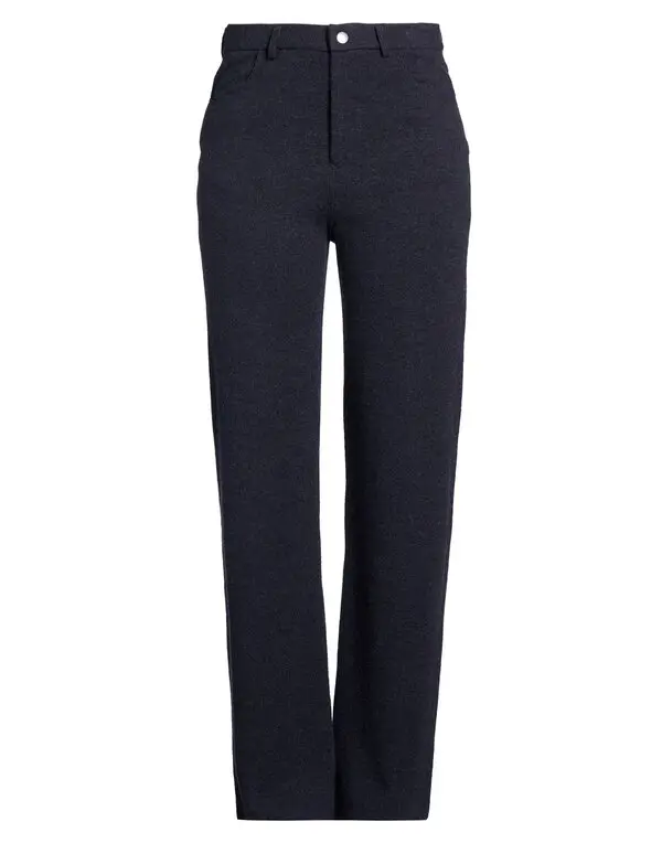 ROBERTO COLLINA Boiled Wool High-waisted Pants