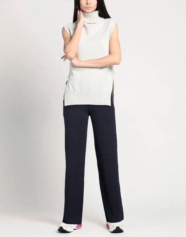 ROBERTO COLLINA Boiled Wool High-waisted Pants