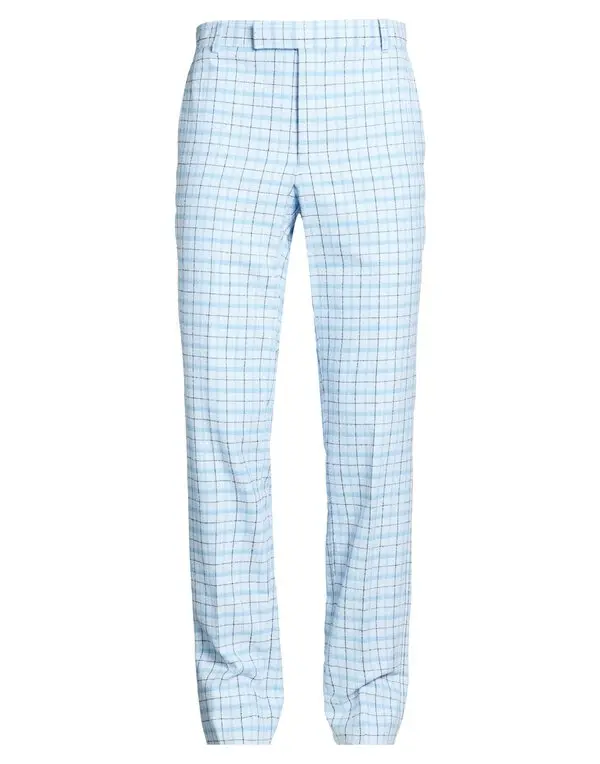 Thom Browne Pants Sky Size Cotton, Polyamide