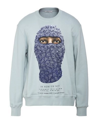 IH NOM UH NIT Sweatshirt Sky Size Cotton - Blue