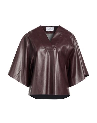 KAOS Top Burgundy Size Polyester, Polyurethane - Red