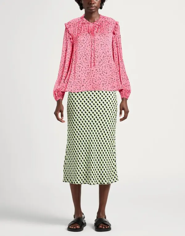 Maje Viscose Floral-print Blouse