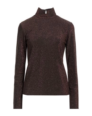 KAOS Bronze Metallic Long Sleeve Top - Yellow