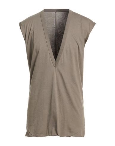 Rick Owens T-shirt Charcoal Size Wool, Polyester - Grey