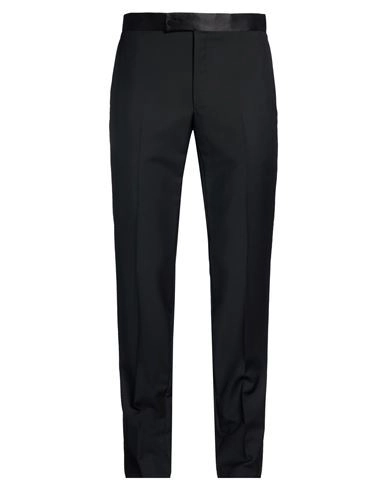 LANVIN Pants Size Virgin Wool, Mohair Wool, Silk, Polyester - Black