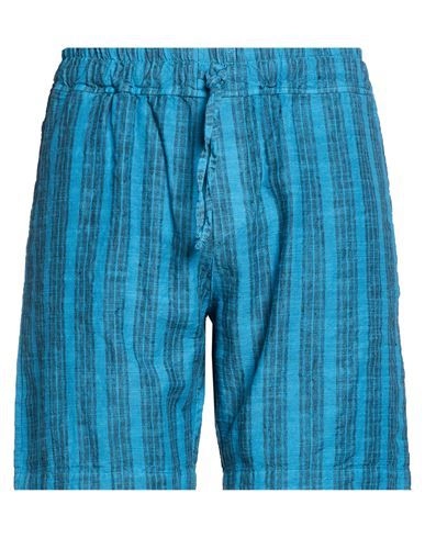 Crossley Shorts & Bermuda Shorts Deep Teal Size Cotton, Linen - Green