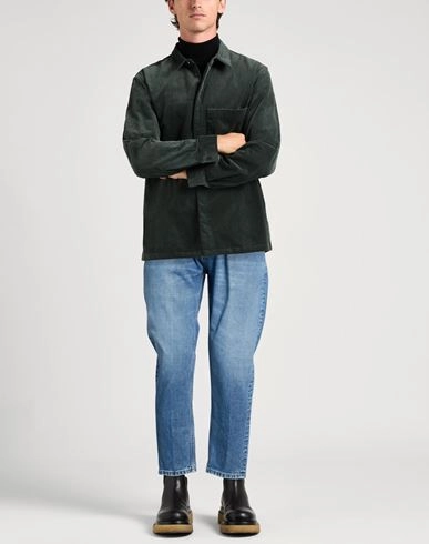 DONDUP Light Wash Cropped Tapered Jeans