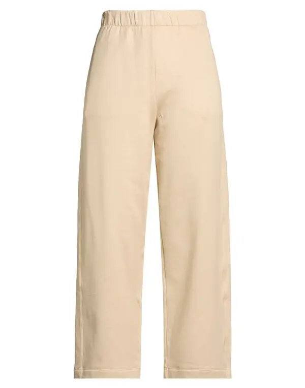 Max Mara Silk, Cotton, Elastane Track Pants - Sand
