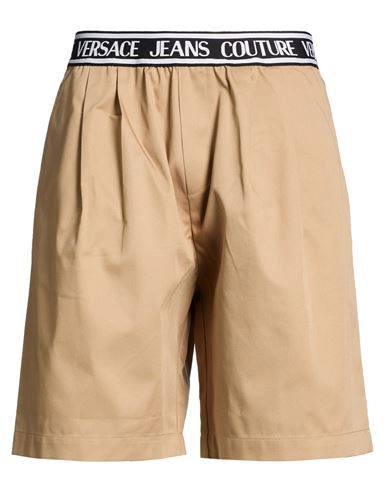 Versace Gabardine Shorts - Beige