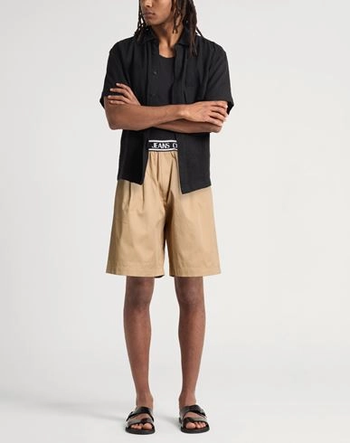 Versace Polyester Cotton Blend Shorts