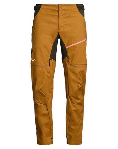 SALEWA Vento Pants Size Hemp, Recycled Polyester, Elastane - Yellow