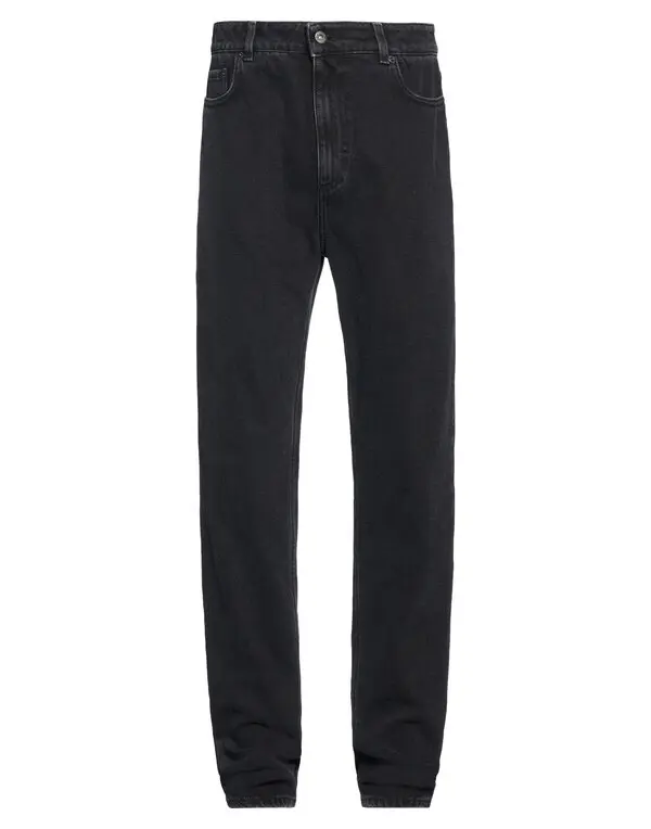 Burberry Cotton Tapered Jeans - Black