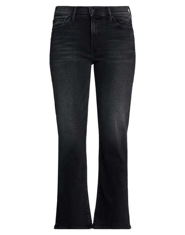 MOTHER Charcoal Boot-cut Jeans