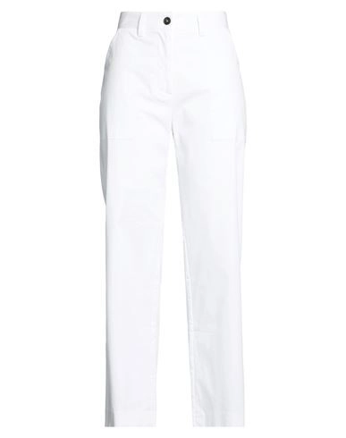 Massimo Alba Straight-leg Cotton And Elastane Pants - White