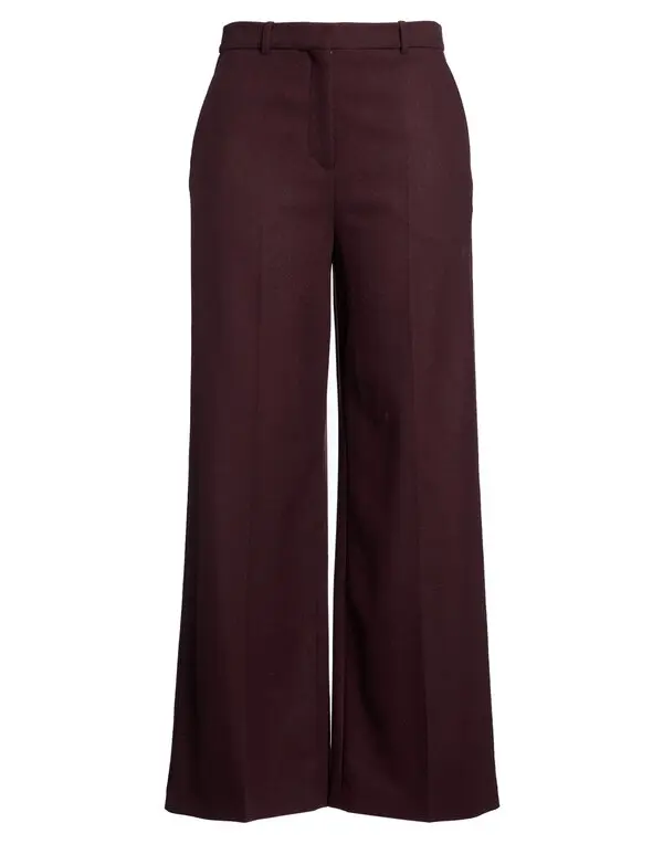 JOSEPH Virgin Wool, Polyamide, And Elastane Wide-leg Flannel Pants