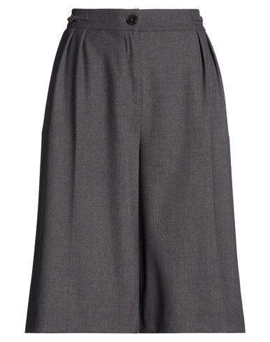 TWINSET Shorts & Bermuda Shorts Size Polyester, Viscose, Elastane - Charcoal