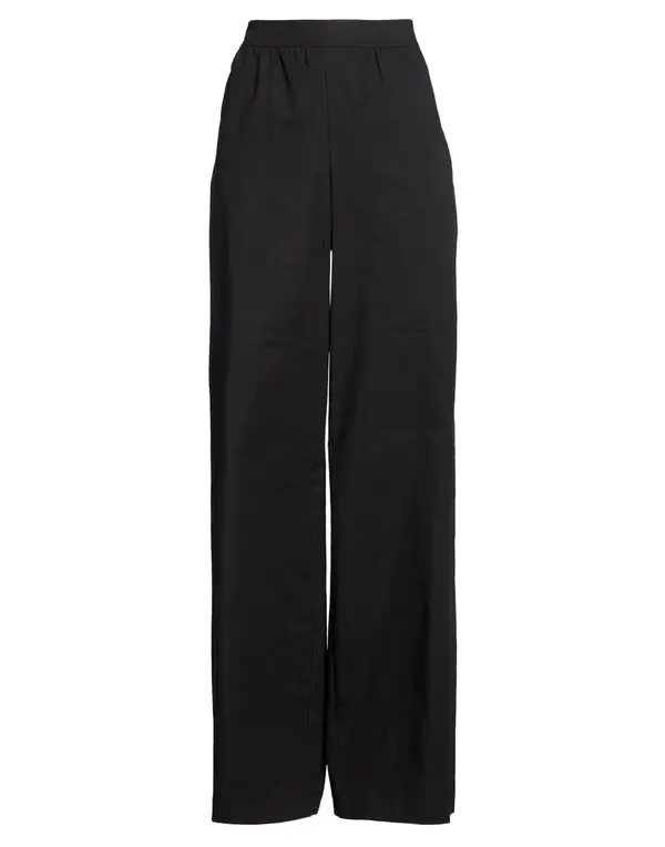 Moschino Wide-leg Cotton Elastane Trousers