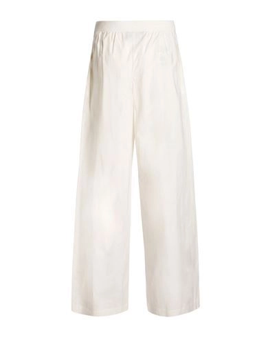 Moschino Pants Size Cotton, Elastane - White