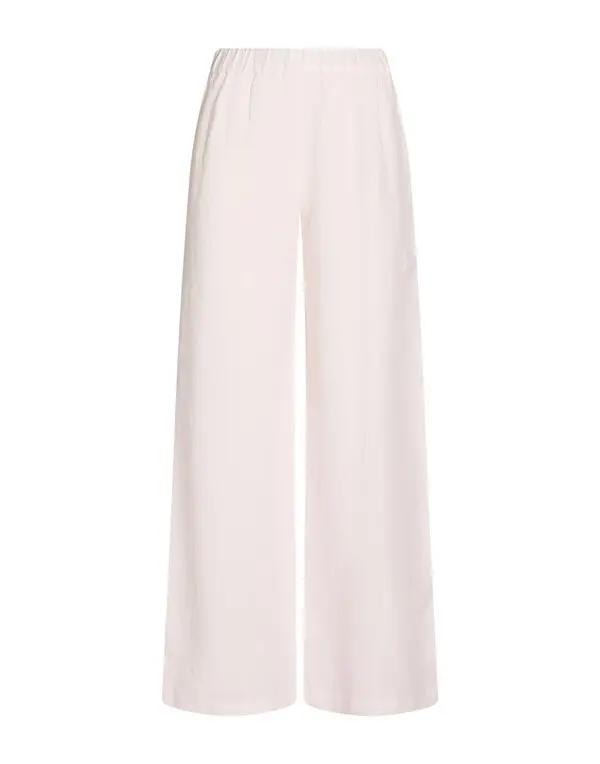 120% Lino Light Linen Wide-leg Pants