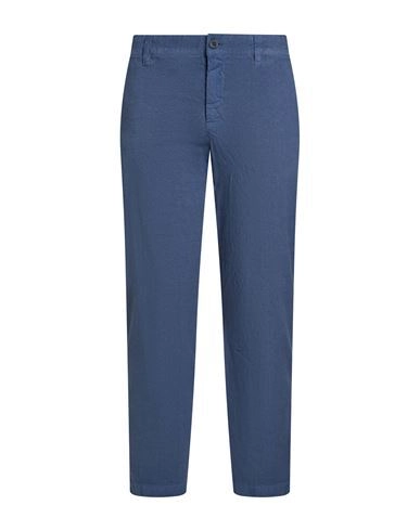 120% Lino Pants Size Linen, Cotton, Elastane - Navy
