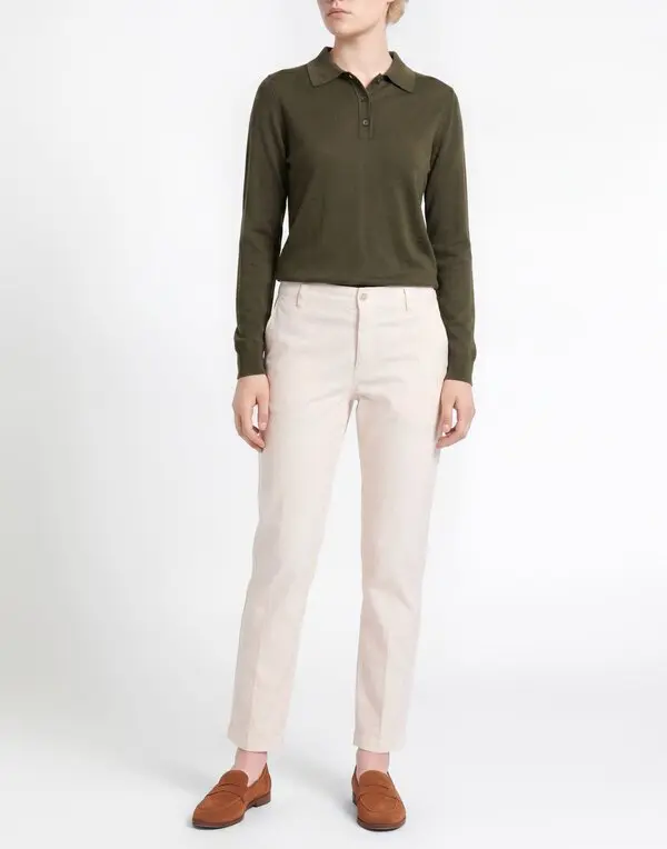 120% Lino Tapered Canvas Trousers