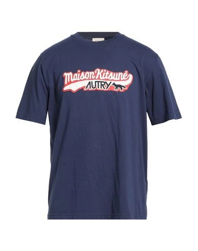 AUTRY X Maison Kitsuné T-shirt Size Cotton - Navy