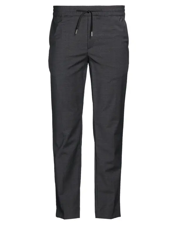 Sandro Wool Blend Tapered Leg Drawstring Waist Trousers
