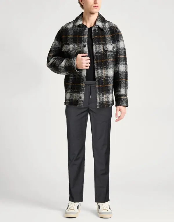 Sandro Wool Blend Tapered Leg Drawstring Waist Trousers