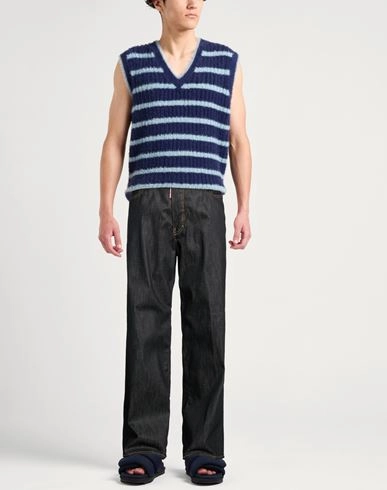 Dsquared2 Cotton Elastane Jeans With Leather Detail