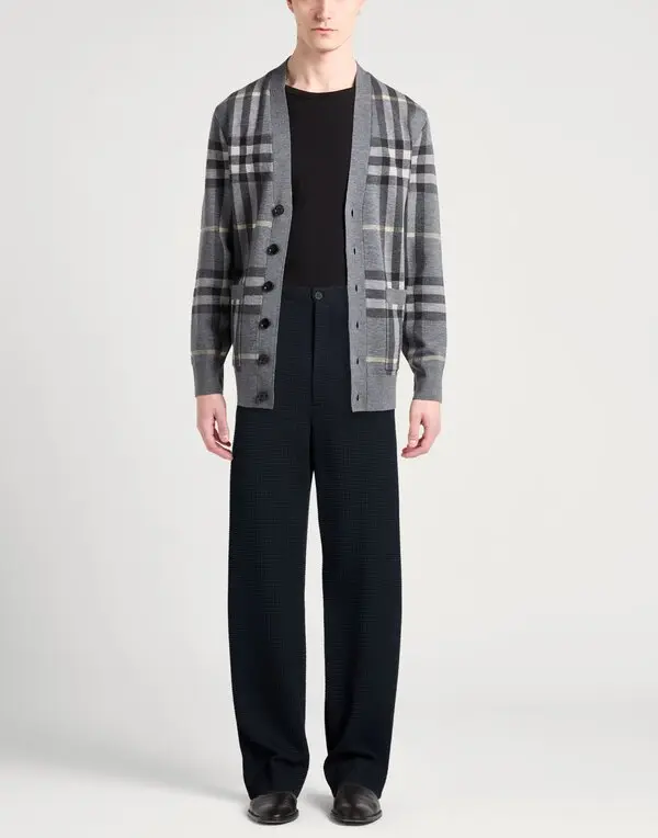 Giorgio Armani Midnight Viscose, Virgin Wool, Acrylic, Polyamide, Elastane Trousers