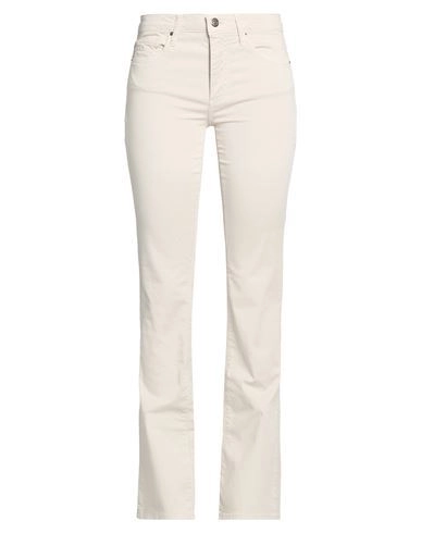 Armani Exchange Straight-leg Cotton Elastane Pants - Beige