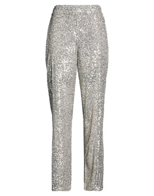 Dixie Straight-leg Tulle Pants With Sequins And Appliqués