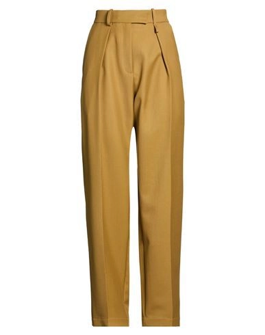ALYSI Chocolat Pants Mustard Size Polyester, Virgin Wool - Yellow