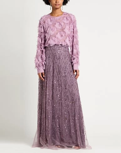 Elisabetta Franchi Sequinned Tulle Maxi Skirt
