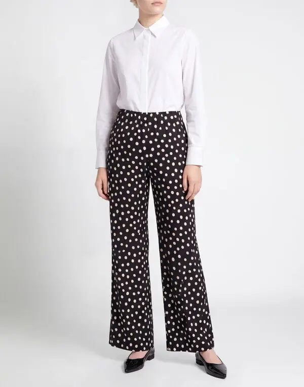 SHIRTAPORTER Viscose Blend Polka Dot Lounge Pants